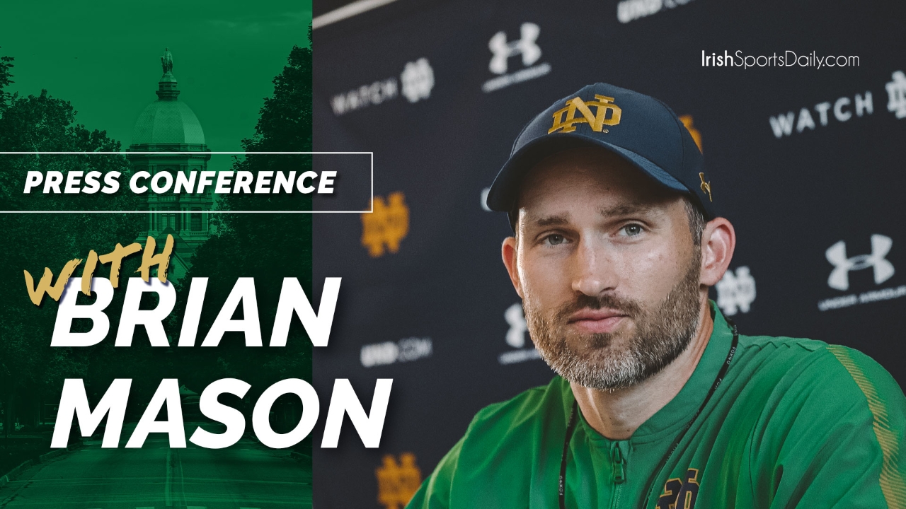 Video | Brian Mason on Notre Dame Special Teams & Mental Preparation | Irish Sports Daily