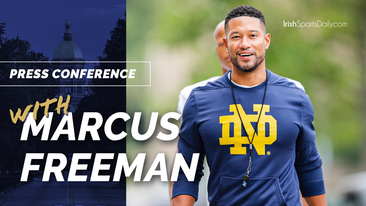 Video | Notre Dame HC Marcus Freeman Gives Health Update & More | Irish Sports Daily