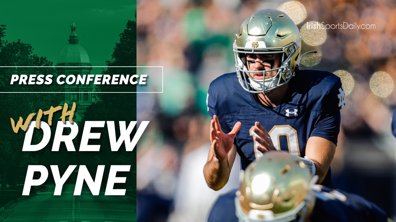 Video | Notre Dame QB Drew Pyne on Translating Practice to Saturday ...