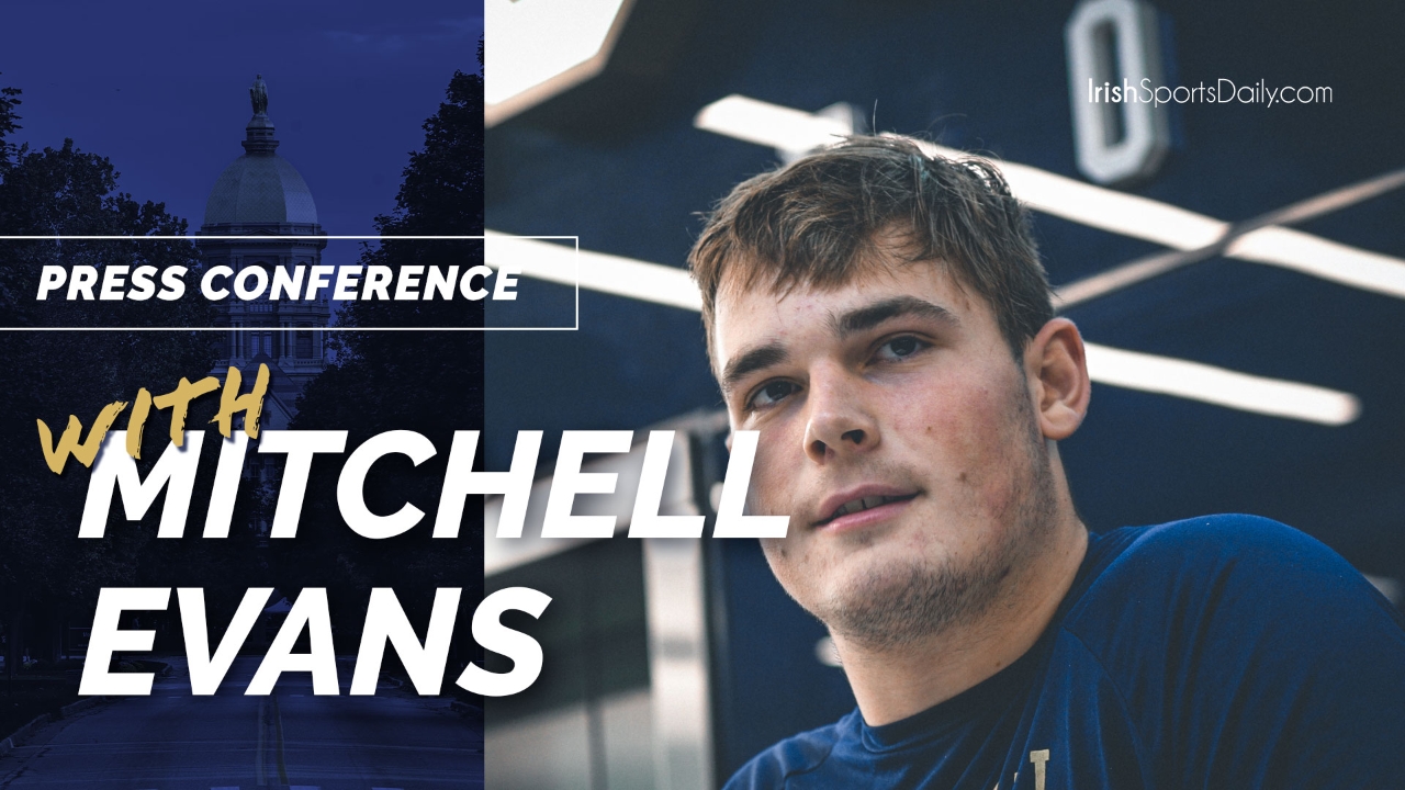 Video | Notre Dame TE Mitchell Evans on Mitch-A-Palooza, Growth and ...