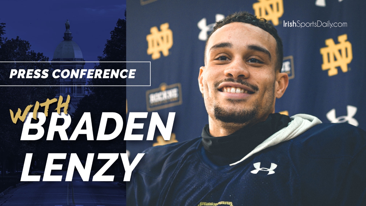 Video | WR Braden Lenzy on Love for Notre Dame, Future & Thoughts on ...