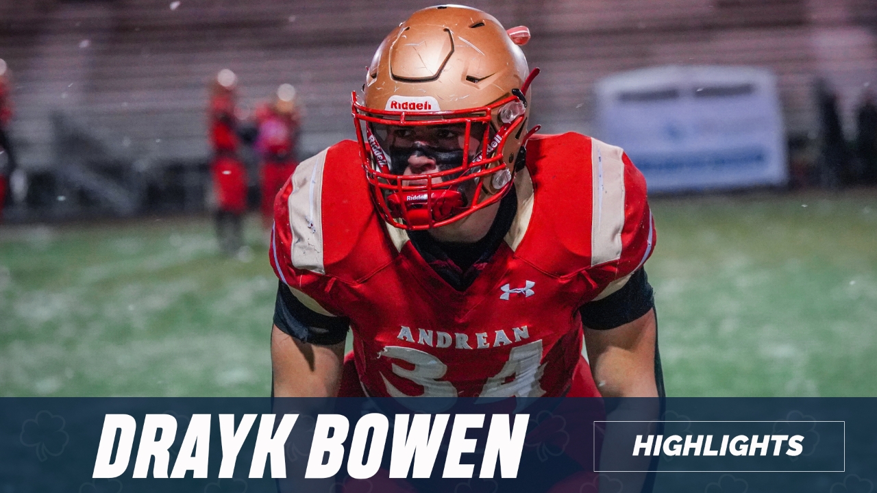 Video | Drayk Bowen Runs for 358 Yards, & 5 TDs, Leads Andrean Back to ...