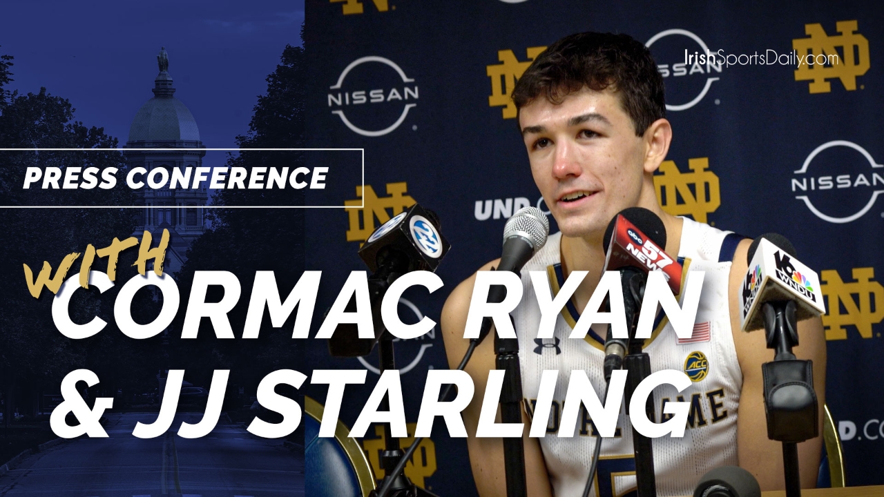 Video | Cormac Ryan & JJ Starling on Upset of No. 20 Michigan State ...