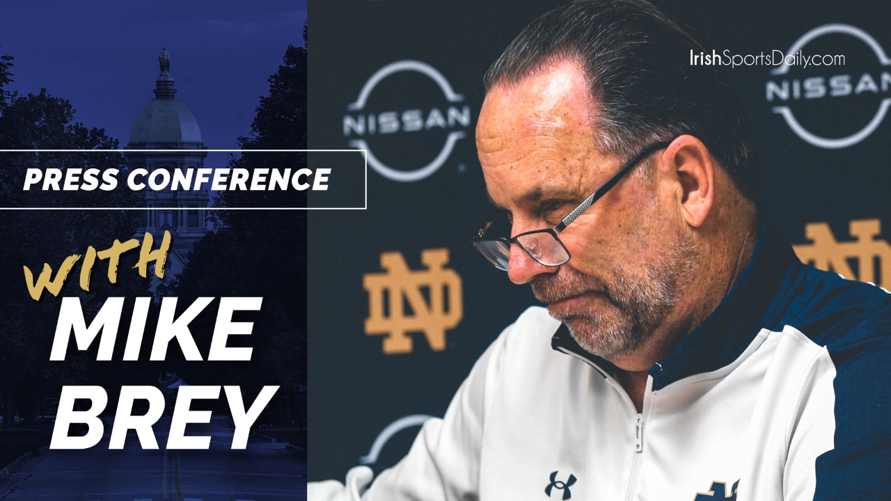 Video | Notre Dame Basketball HC Mike Brey Post-Boston College | Irish ...