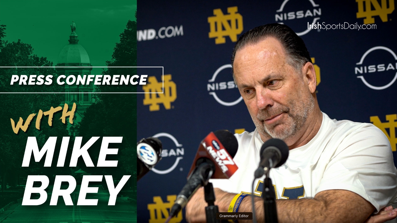 Video | Notre Dame Basketball HC Mike Brey Post- Wake Forest | Irish ...
