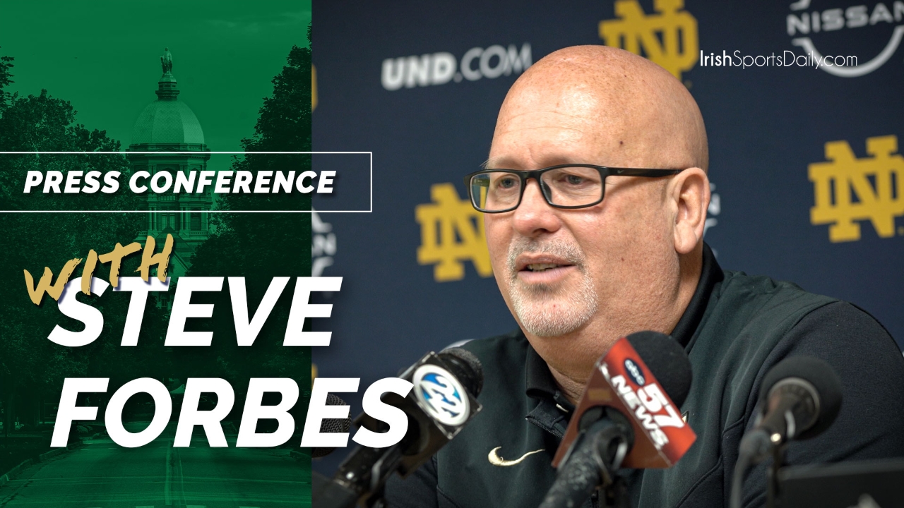 Video | Wake Forest HC Steve Forbes Post-Notre Dame | Irish Sports Daily