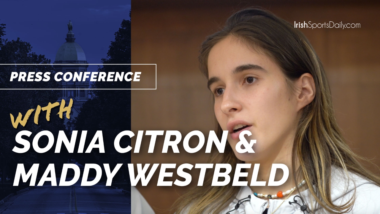 Video | Sonia Citron & Maddy Westbeld Post-NCAA Tournament Selection ... Video | Sonia Citron & Maddy Westbeld Post-NCAA Tournament Selection ...