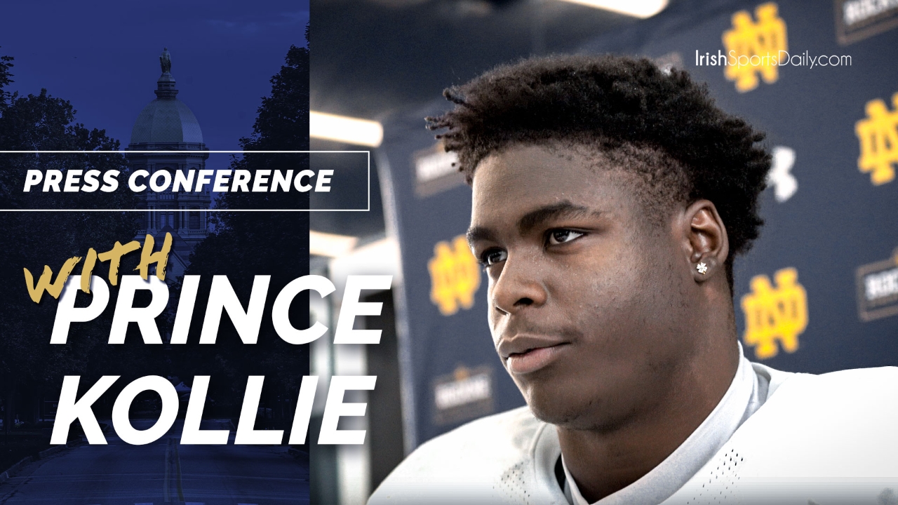 Video | Notre Dame LB Prince Kollie on Experience, Spring Progress and ...