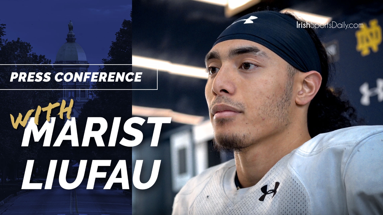 Video | Notre Dame LB Marist Liufau on Max Bullough, Defense and Early ...