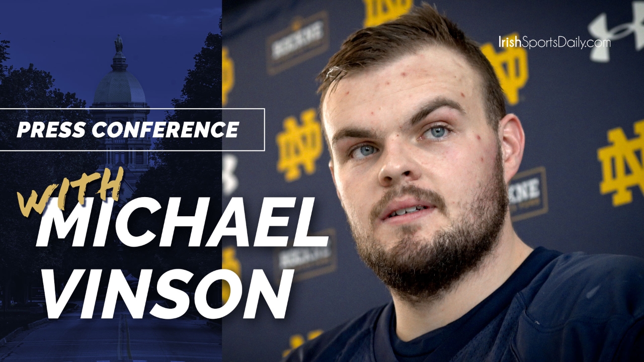 Video | Michael Vinson on Marty Biagi, Notre Dame Brotherhood | Irish ...