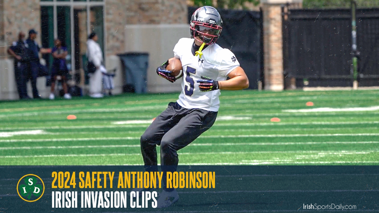 Video | 2024 S Anthony Robinson Irish Invasion Clips | Irish Sports Daily
