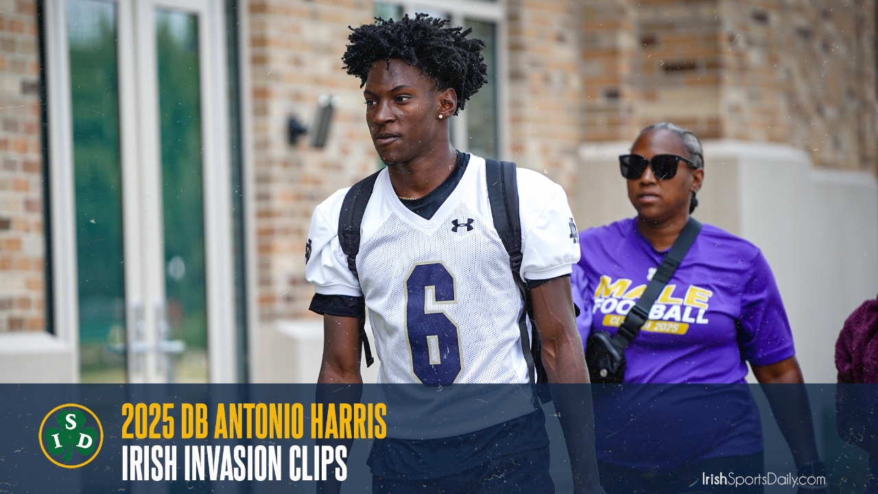 2025 KY DB Antonio Harris Irish Invasion Clips | Irish Sports Daily