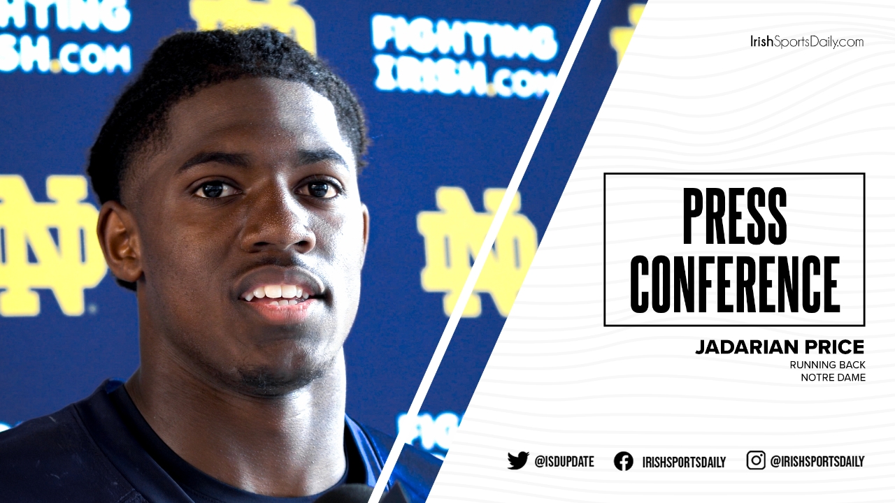 Video | RB Jadarian Price Back to 100 Percent Following Achilles Injury ...