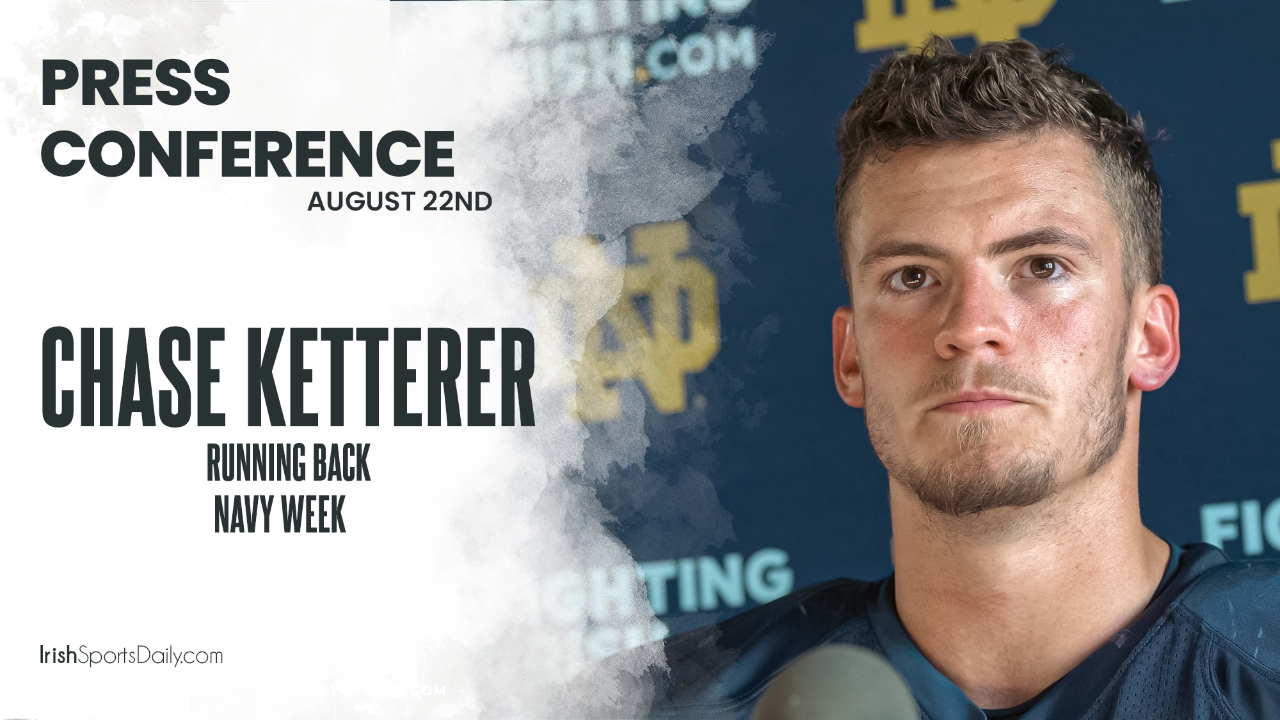 Video | Chase Ketterer on Scout Team Role, Notre Dame Experience ...