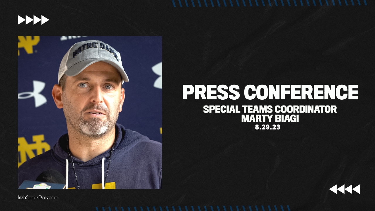 Video | Marty Biagi on Chris Tyree, Where Notre Dame Can Improve in ...