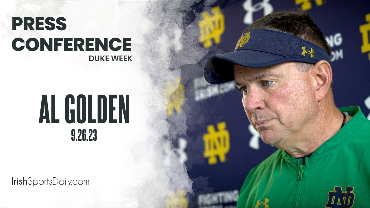 Video | Al Golden on 3rd-and-19 Call, Jaylen Sneed & Notre Dame’s ...