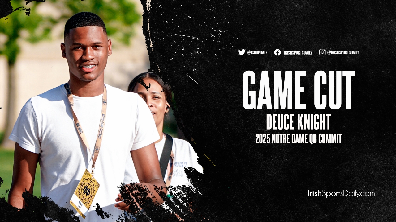 Game Cuts | 2025 Notre Dame QB Commit Deuce Knight vs. Terry | Irish ...