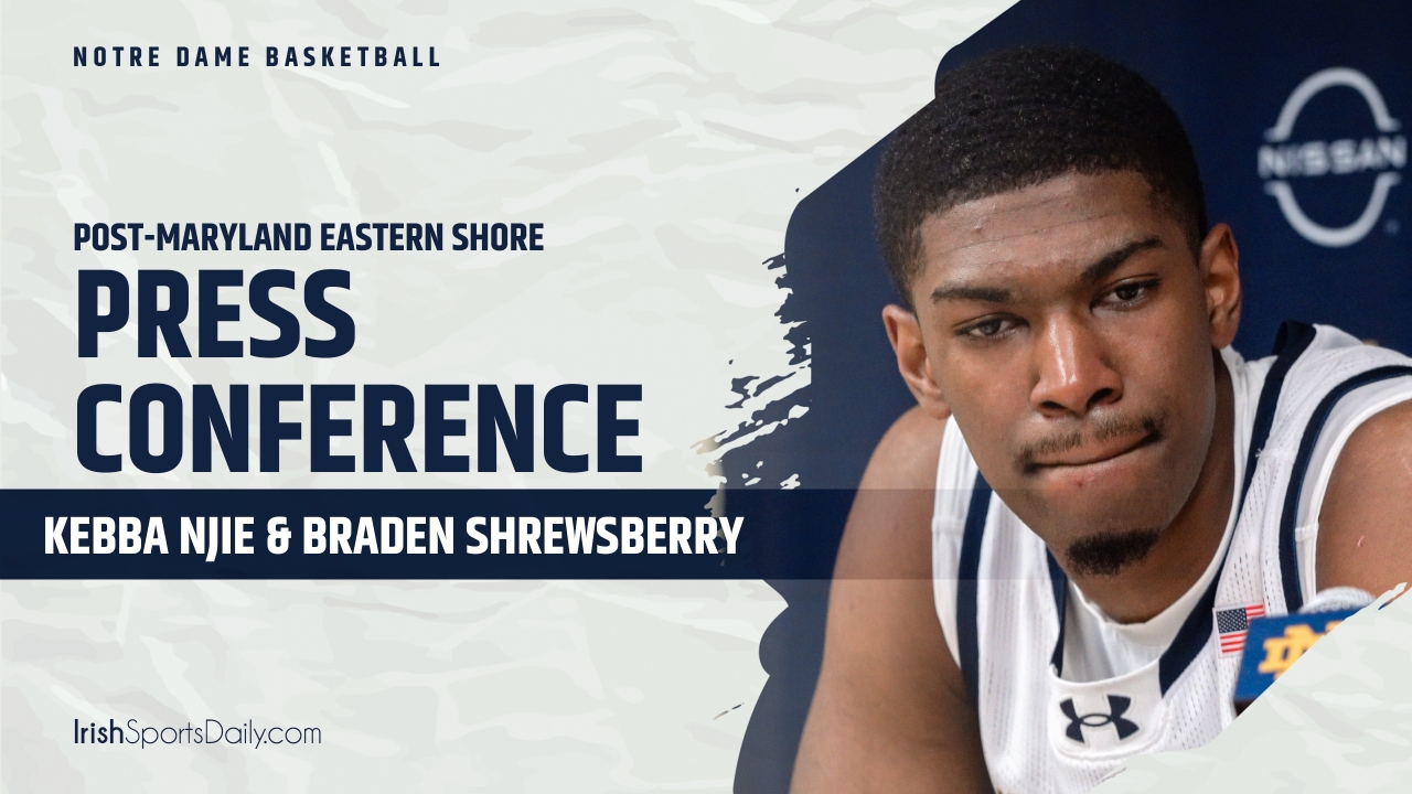 Video | Kebba Njie & Braeden Shrewsberry Post-Maryland Eastern Shore ...