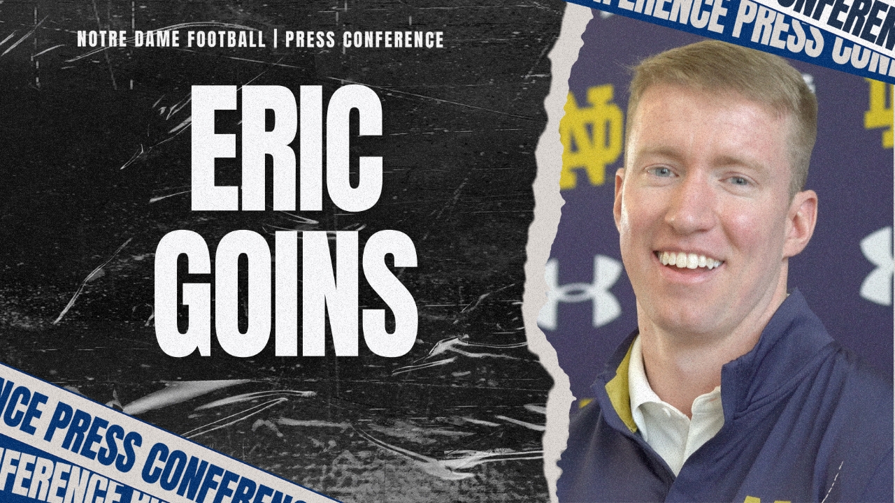 Video | K Eric Goins Explains How He Ended Up at Notre Dame After 7 ...