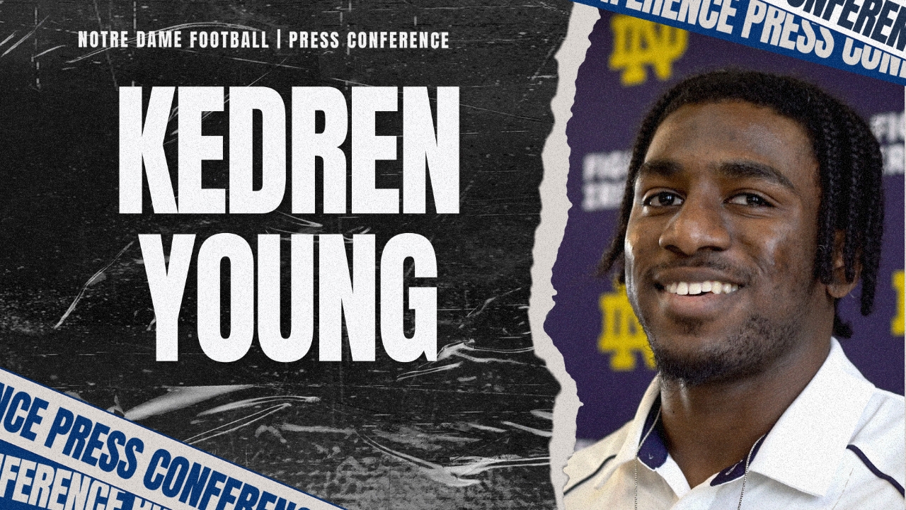 Video | RB Kedren Young on Notre Dame Transition, Final Days of ...