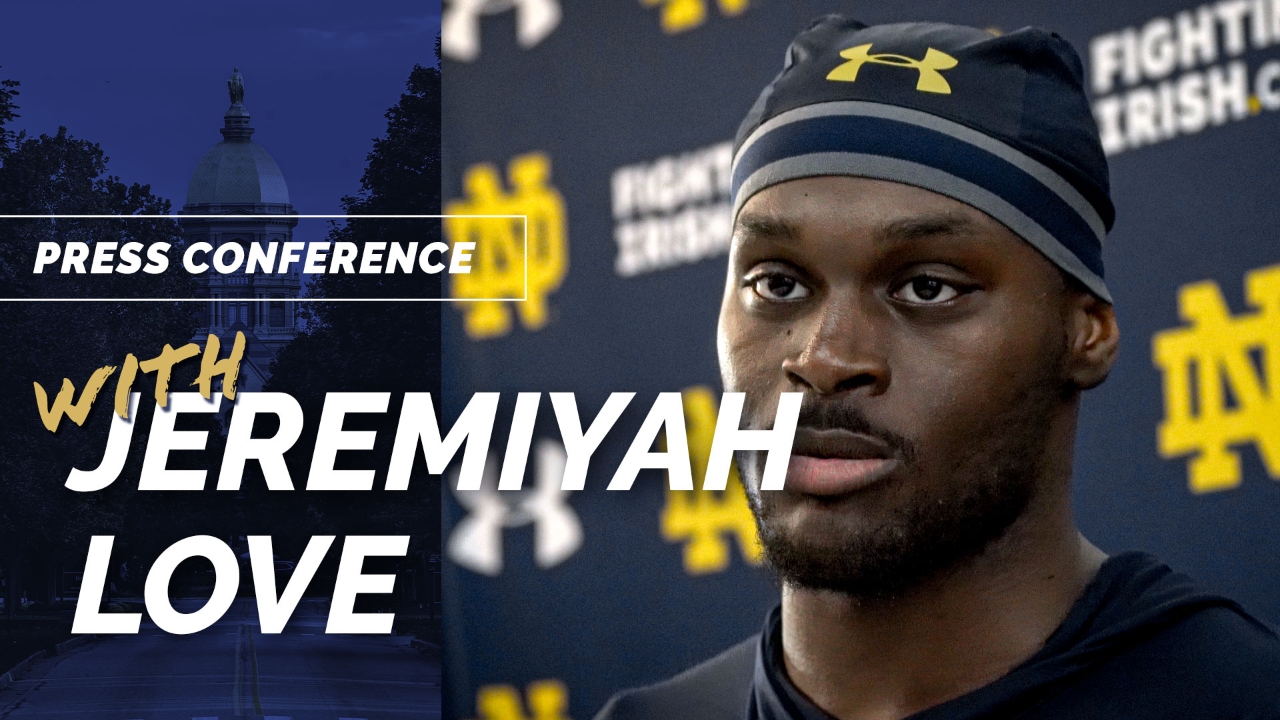 Video | RB Jeremiyah Love on Value of 2023, New Notre Dame Offense ...