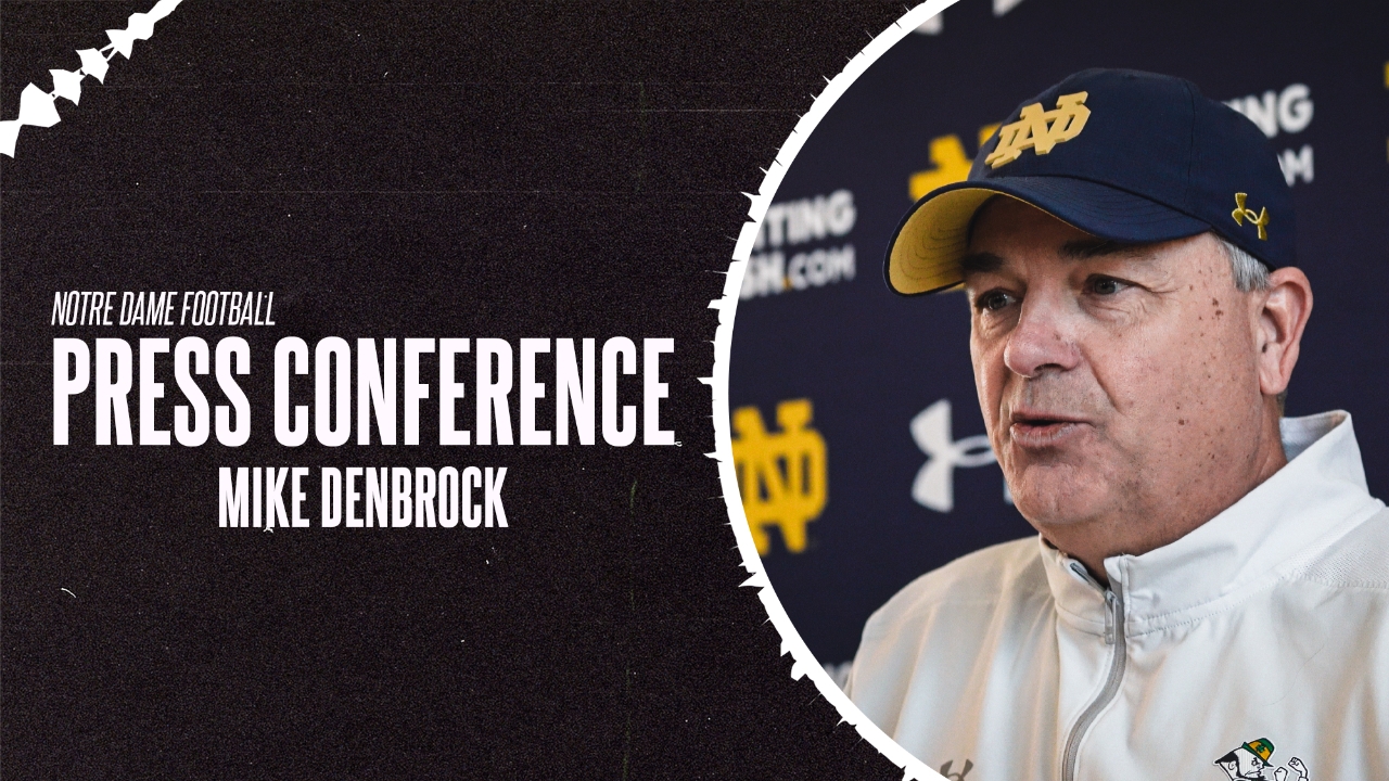 Video | Mike Denbrock on Notre Dame OL, New Additions & New Scheme ...