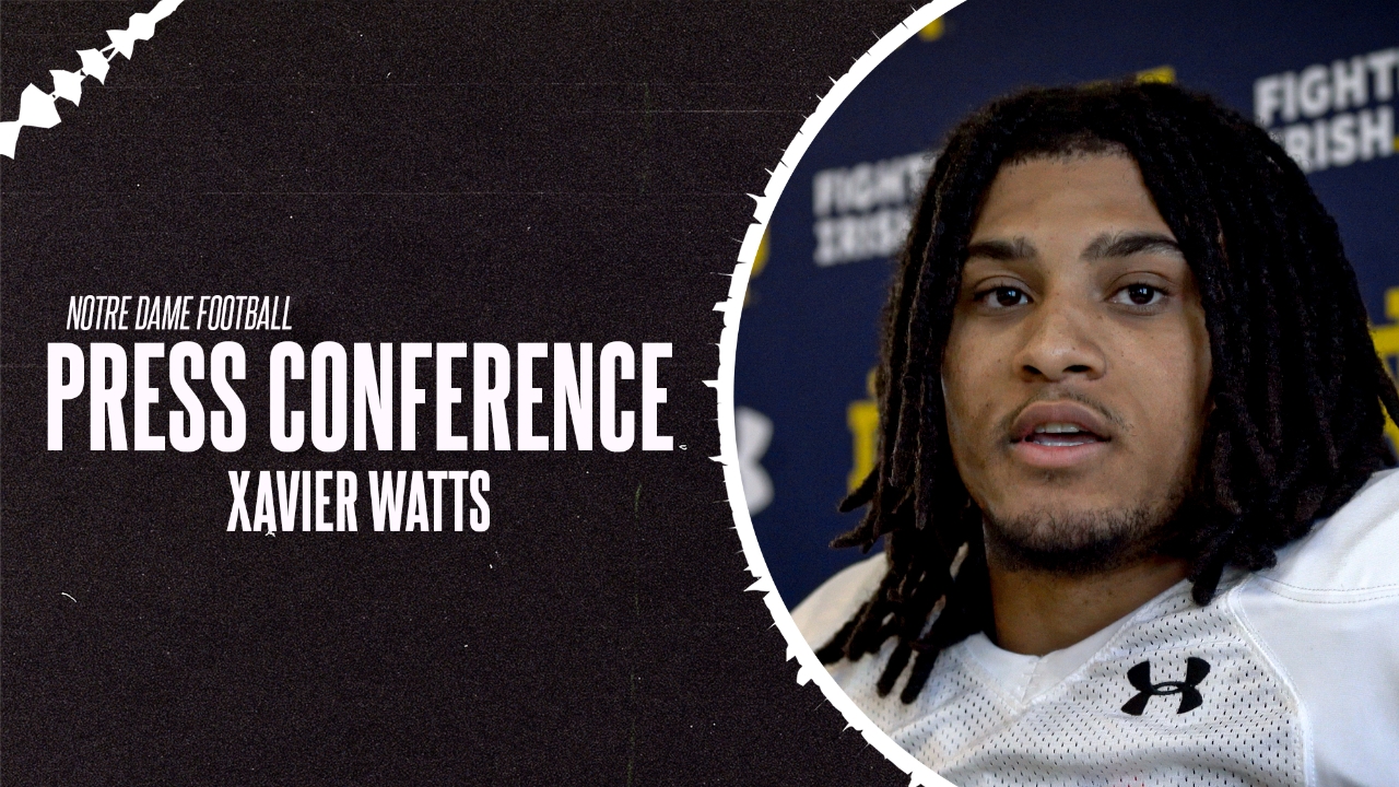 Video | S Xavier Watts on Mindset, Returning to Notre Dame & Improving ...