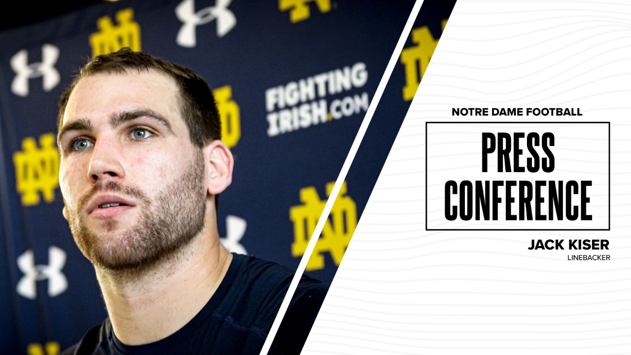 Video | LB Jack Kiser on Being the Veteran, Loren Landow, Impressions ...