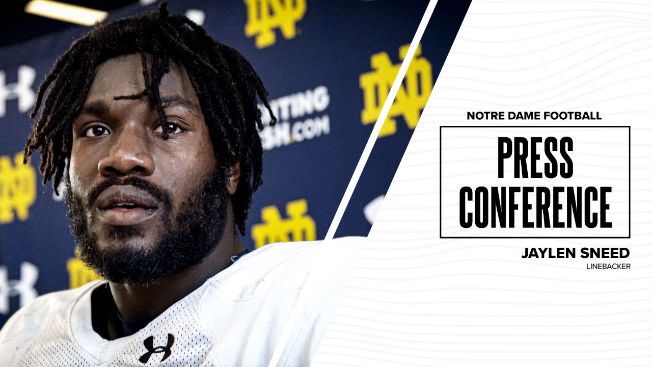 Video | LB Jaylen Sneed on Year 3 in Golden's Defense, Opportunity ...