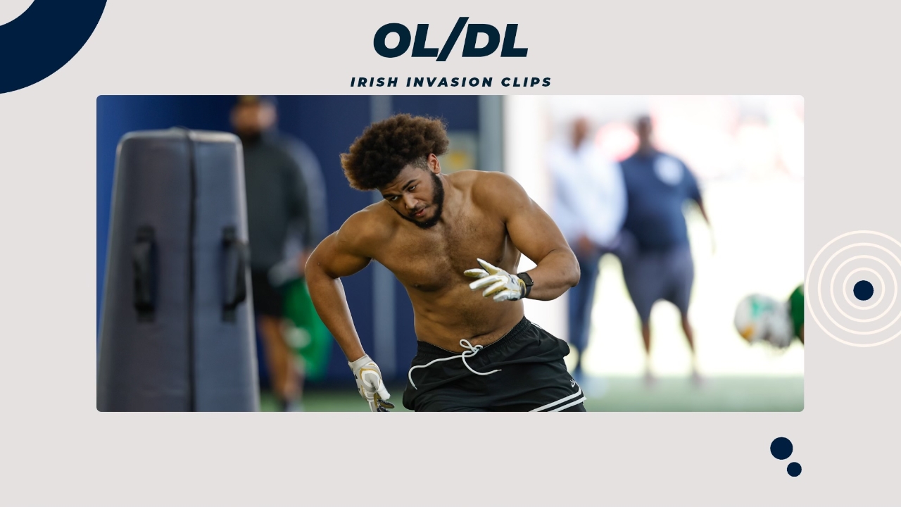 Video | Irish Invasion | OL/DL Highlights | Irish Sports Daily