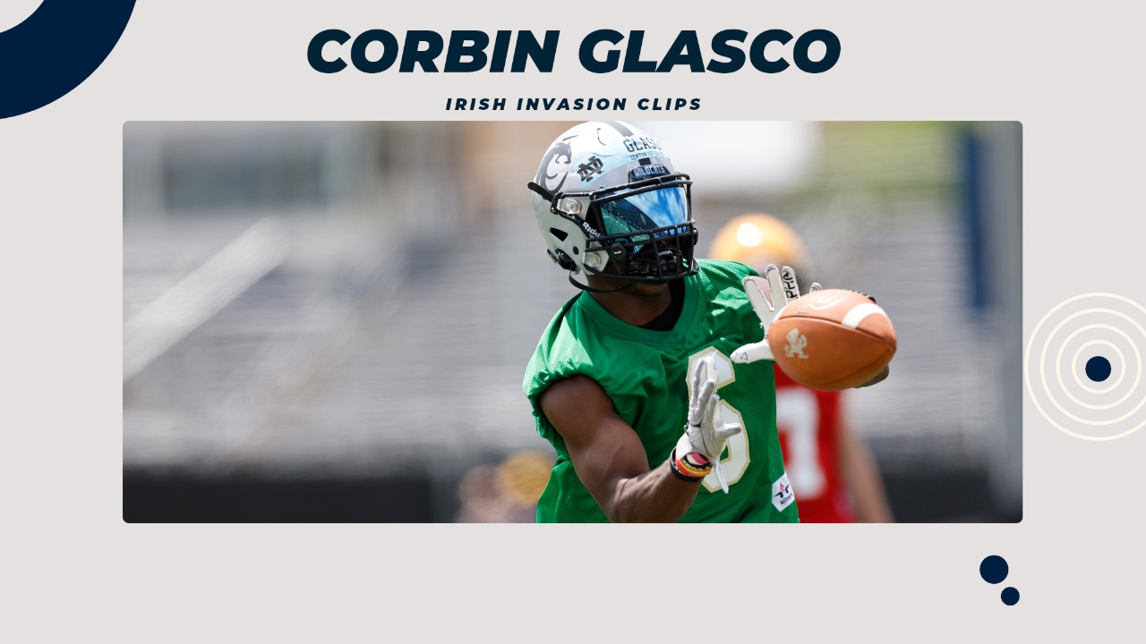 Video | 2026 WR Corbin Glasco Irish Invasion Clips | Irish Sports Daily