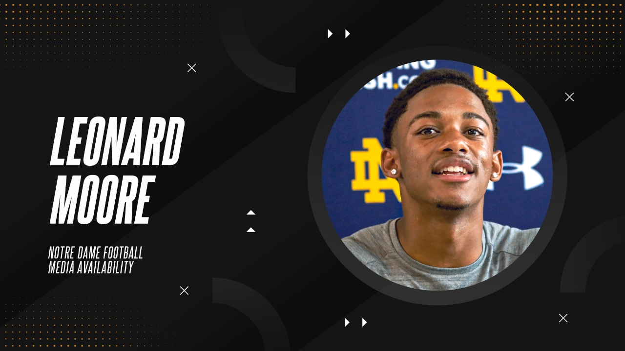 Video | CB Leonard Moore on Mike Mickens, Notre Dame Vets, Skillset ...
