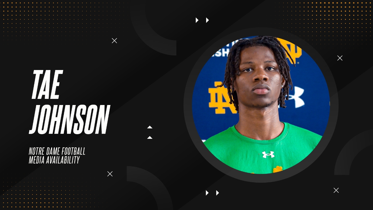 Video | Tae Johnson on Health, Learning the Safety Position & Dre ...