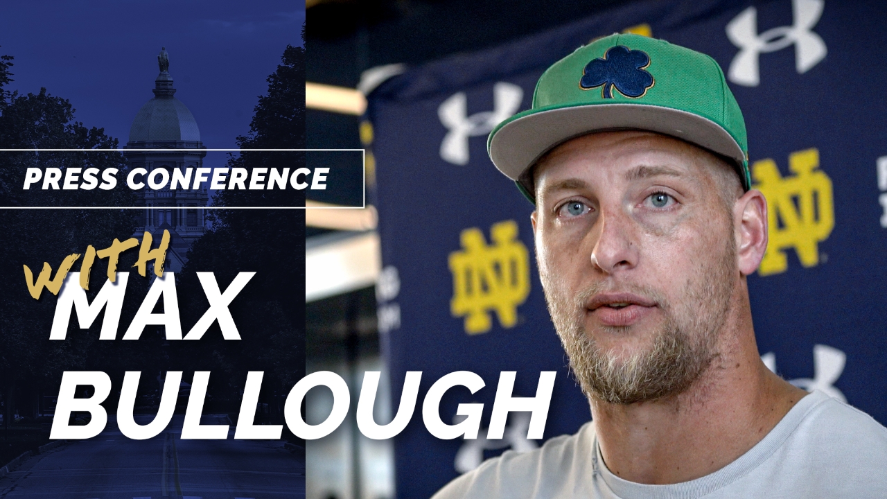 Video | Notre Dame LB Coach Max Bullough Post-Practice 8.10 | Irish ...