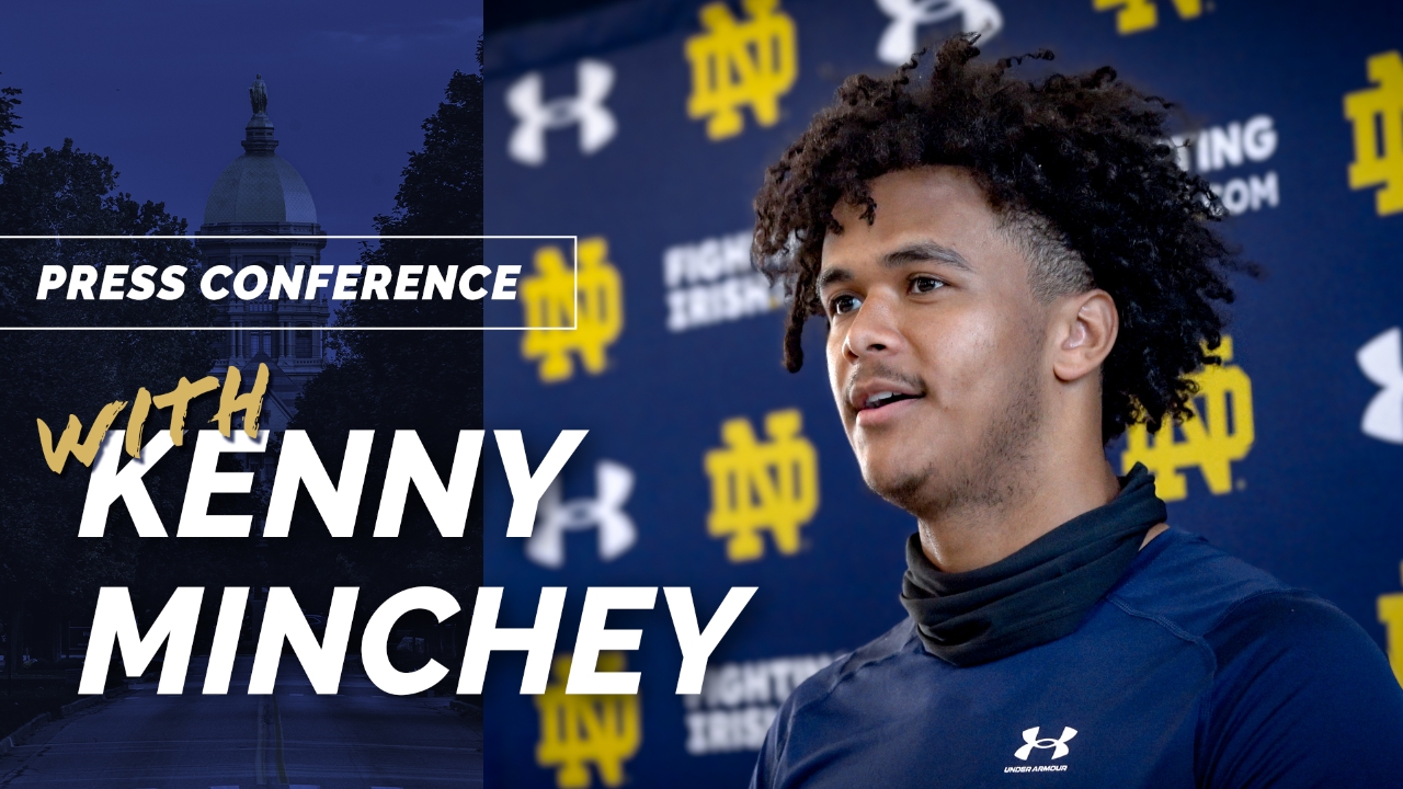 Video | Notre Dame QB Kenny Minchey on Confidence, WR Room and 2024 ...