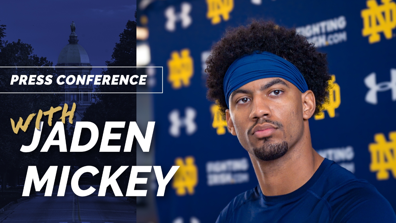 Video | Notre Dame CB Jaden Mickey on Fall Camp, Communication ...