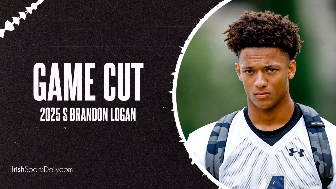 Game Cut | 2025 Notre Dame S Commit Brandon Logan | Irish Sports Daily