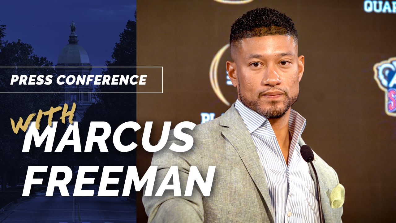 Video | Notre Dame HC Marcus Freeman on Replacing Rylie Mills, Jalon ...