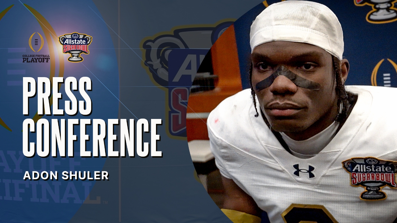 Video | Notre Dame S Adon Shuler Post-Sugar Bowl | Irish Sports Daily