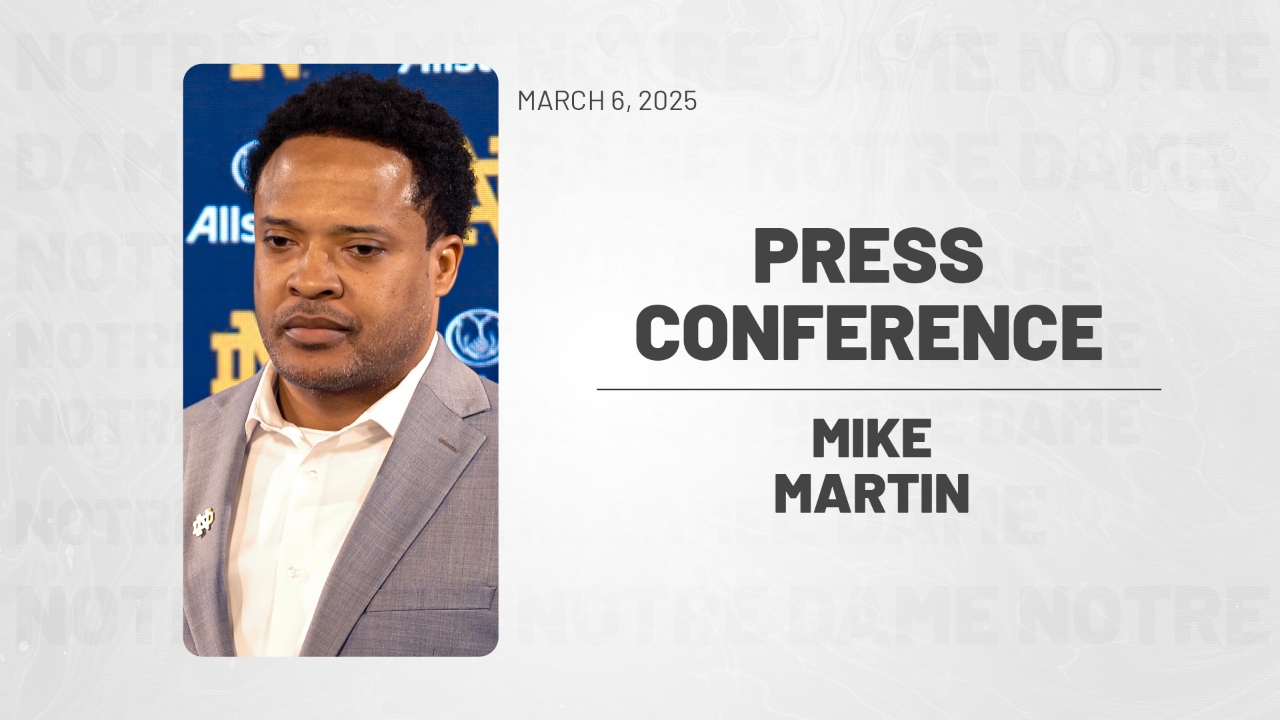 Video | Notre Dame GM Mike Martin Talks Transfer Portal, Analytics ...