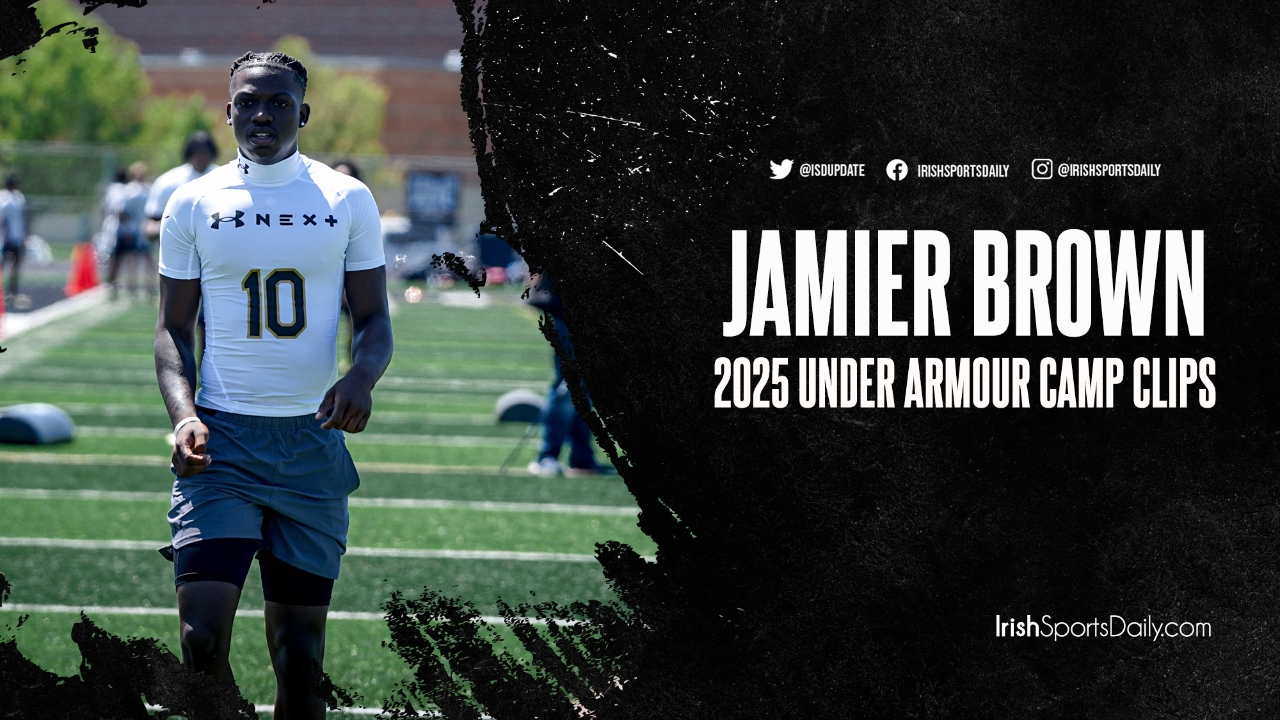 Video | 2027 Ohio State WR Commit Jamier Brown Under Armour Camp Clips ...