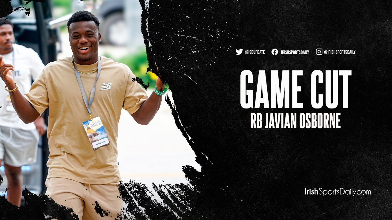 Game Cut | 2026 Notre Dame RB Commit Javian Osborne vs. A&M ...
