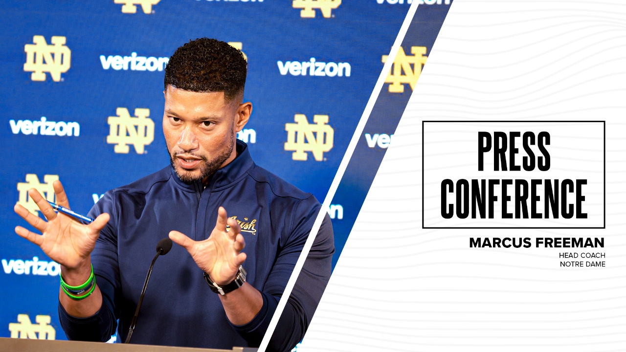 Video | Notre Dame HC Marcus Freeman on Defensive Playcalling | Irish Sports Daily
